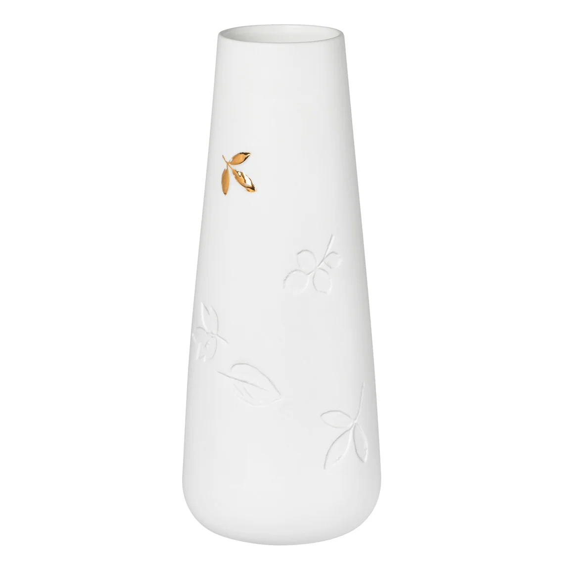Räder Design Vase "Gold Leaved", Tall Elegant Vase for Flower Bouquets ...