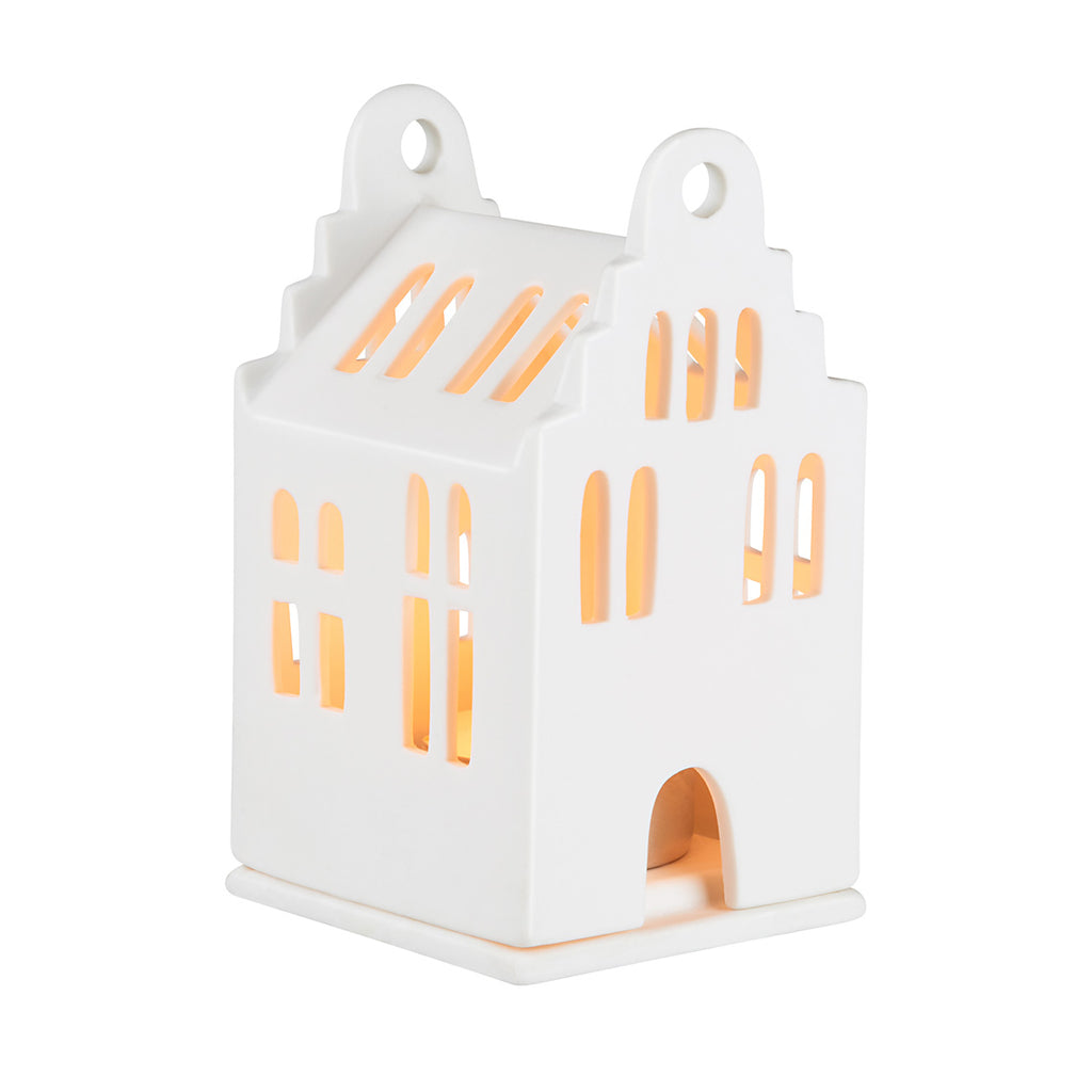 Tealight Houses for Christmas – Ceramic & Metal Village Decor ...
