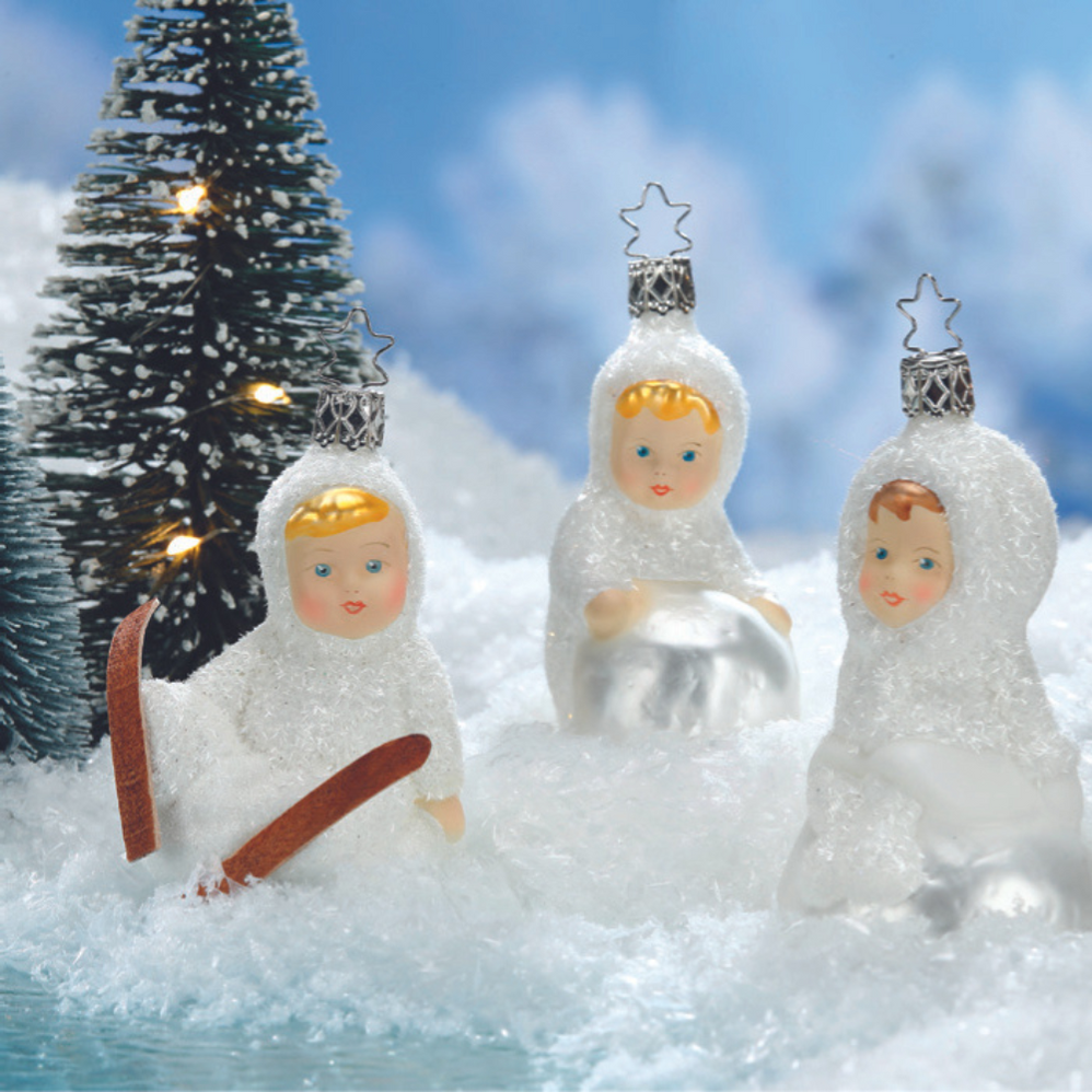 Glass Christmas Ornaments - Christmas Figures — Gingerbread World